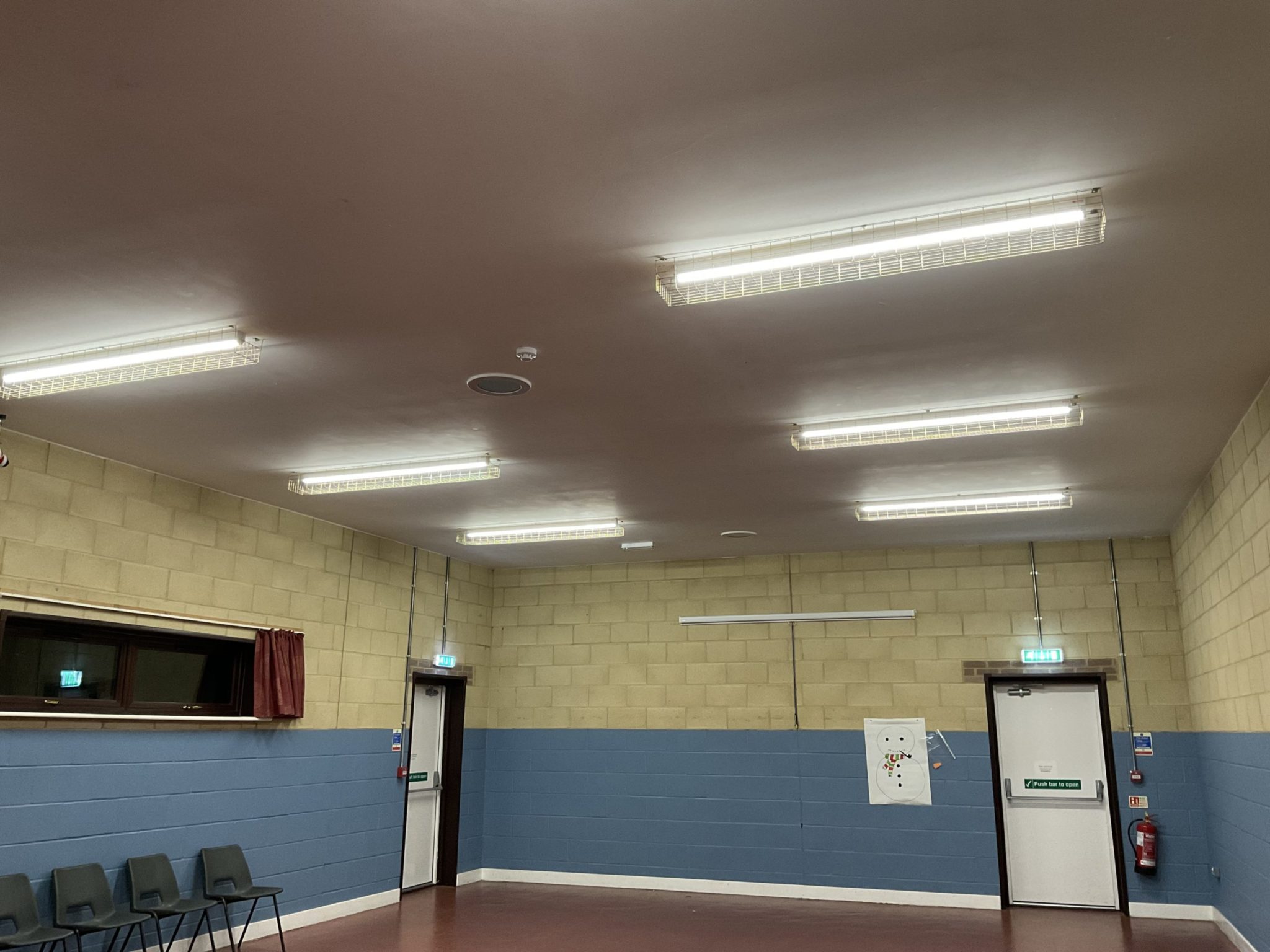 Brightening Up With Our New LED Lighting - Tadley Scouts